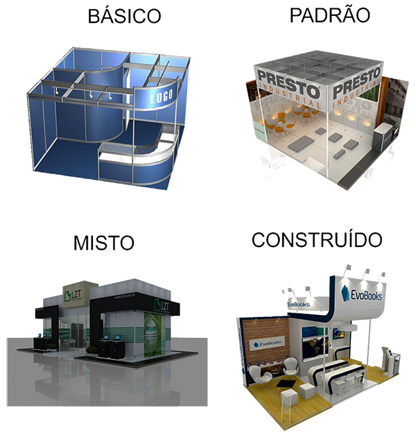 Os Tipos de Stand - Stand8 - Arquitetura, Projetos e Montagens